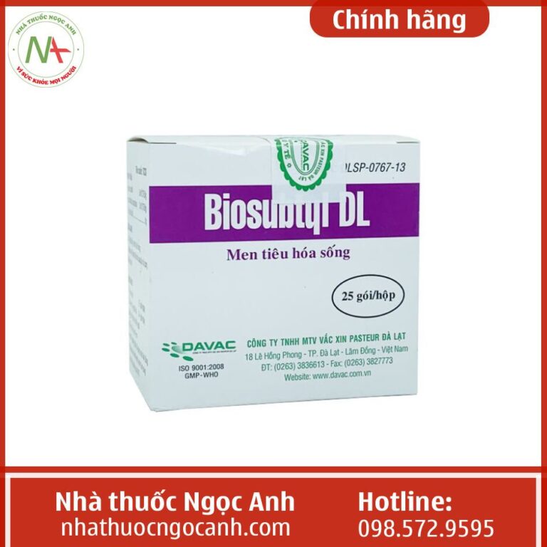 Thuốc Biolac Plus 500mg: Công dụng, liều dùng, tác dụng phụ