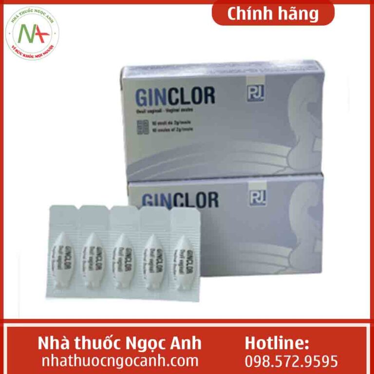 Viên đặt Ginclor là thuốc gì, có tác dụng gì, giá bao nhiêu, mua ở đâu