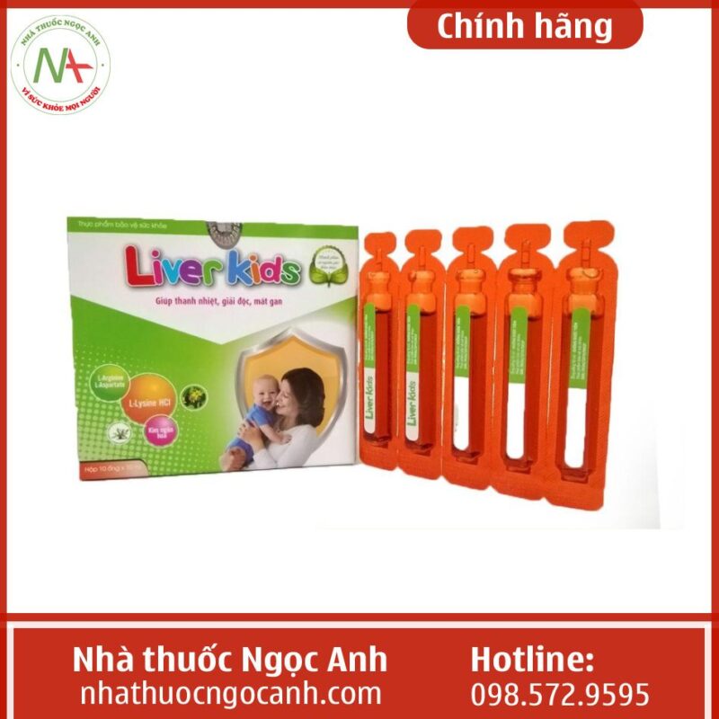 Thuốc Liver Kids Nano France có tốt không, giá bao nhiêu, mua ở đâu