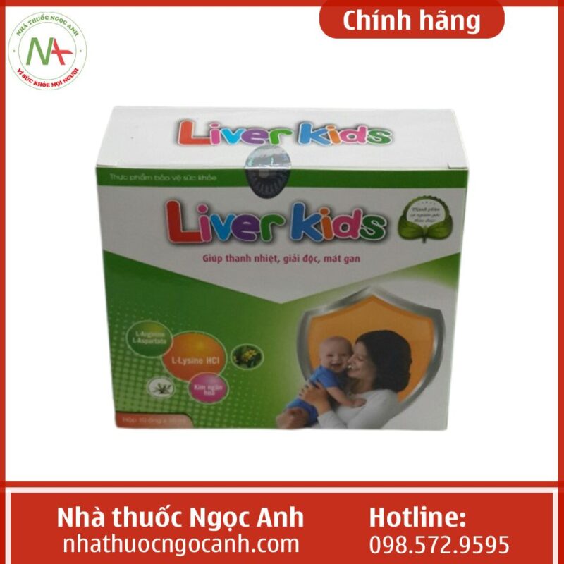 Thuốc Liver Kids Nano France có tốt không, giá bao nhiêu, mua ở đâu