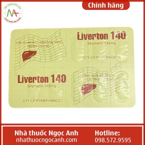 Thuốc Liverton 140 uống trước hay sau ăn, giá bao nhiêu, mua ở đâu