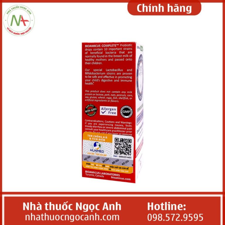 BioAmicus Complete có thật sự tốt không? Công dụng, liều dùng?