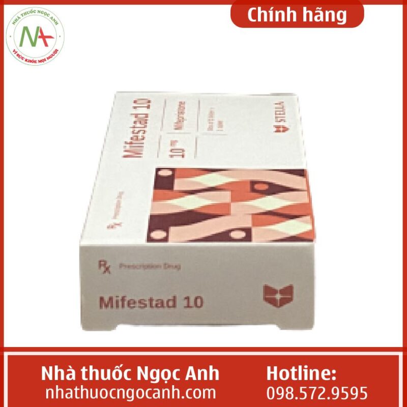 Thuốc Mifestad 10 - thuốc kế đơn tránh thai khẩn cấp chính hãng.