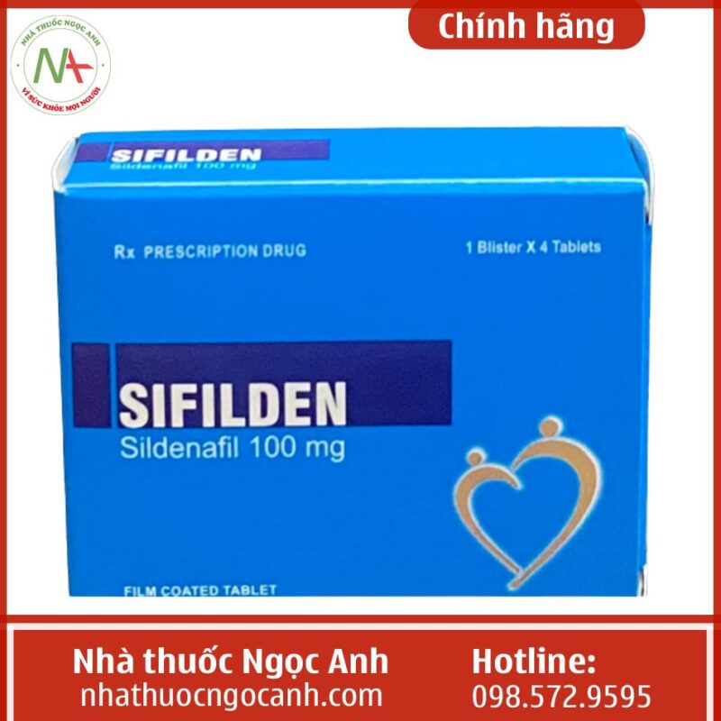 Thuốc Sifilden 100mg: Công dụng, liều dùng, giá bao nhiêu?