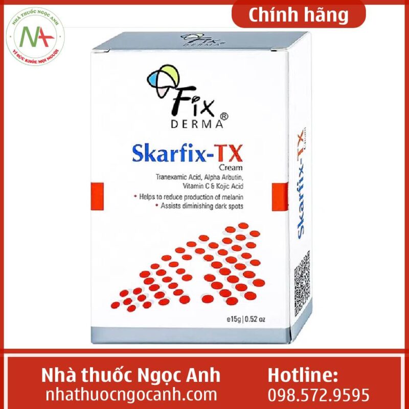 Thuốc Skarfix - TX 15g có trị mụn không, giá bao nhiêu, mua ở đâu