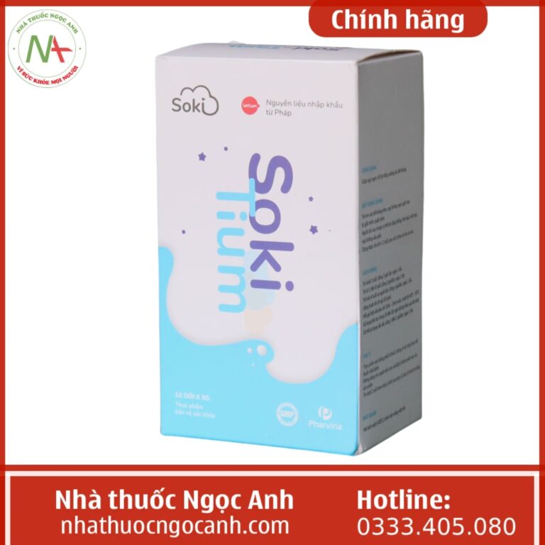 Thuốc Soki Tium có tác dụng gì, có tốt không, giá bao nhiêu, mua ở đâu