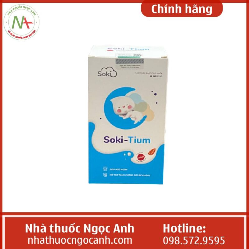 Soki Tium - Sự lựa chọn tuyệt vời cho giấc ngủ và đề kháng của trẻ