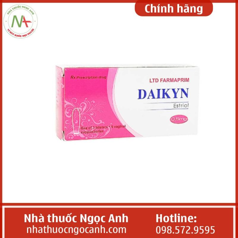 Daikyn estriol: Công dụng, giá bán, mua ở đâu?
