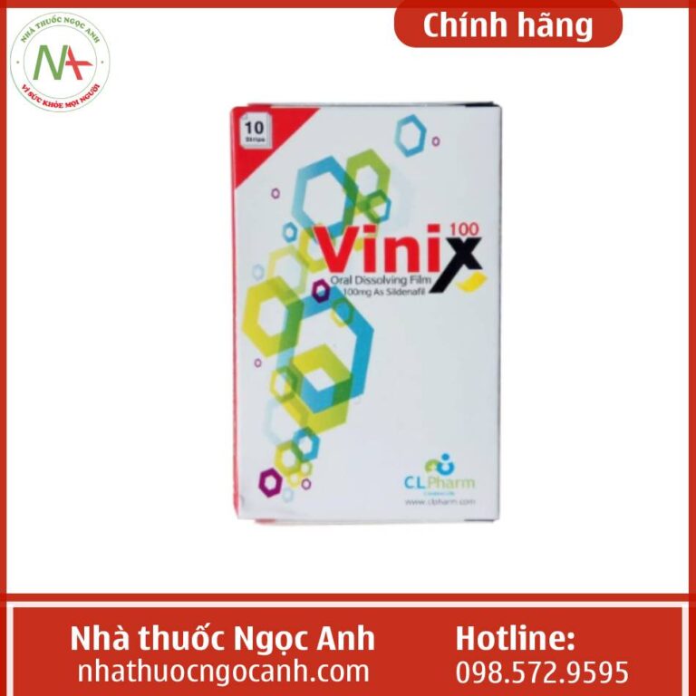 Thuốc Vinix 100 tem ngậm có tốt không, giá bao nhiêu, mua ở đâu