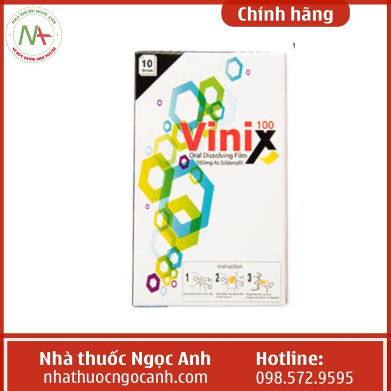 Thuốc Vinix 100 tem ngậm có tốt không, giá bao nhiêu, mua ở đâu