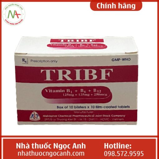 Sản phẩm Trivitamin B1- B6 - B12: Công dụng, liều dùng