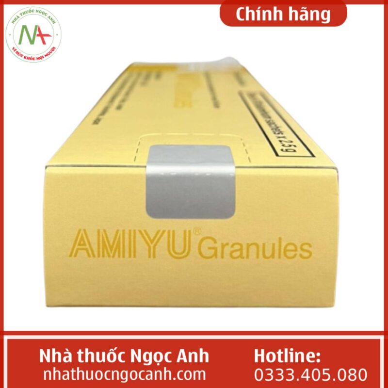 Thuốc Amiyu Granules 2,5g là thuốc gì, cách uống, giá bao nhiêu, mua ở đâu?