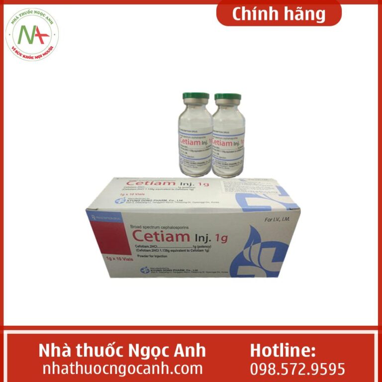 Thuốc Cefotiam là thuốc gì? Là kháng sinh thế hệ thứ mấy? Tác dụng ...