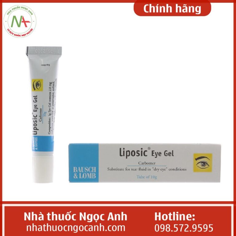 Thuốc Liposic Eye Gel là thuốc gì, cách dùng, giá bao nhiêu, mua ở đâu