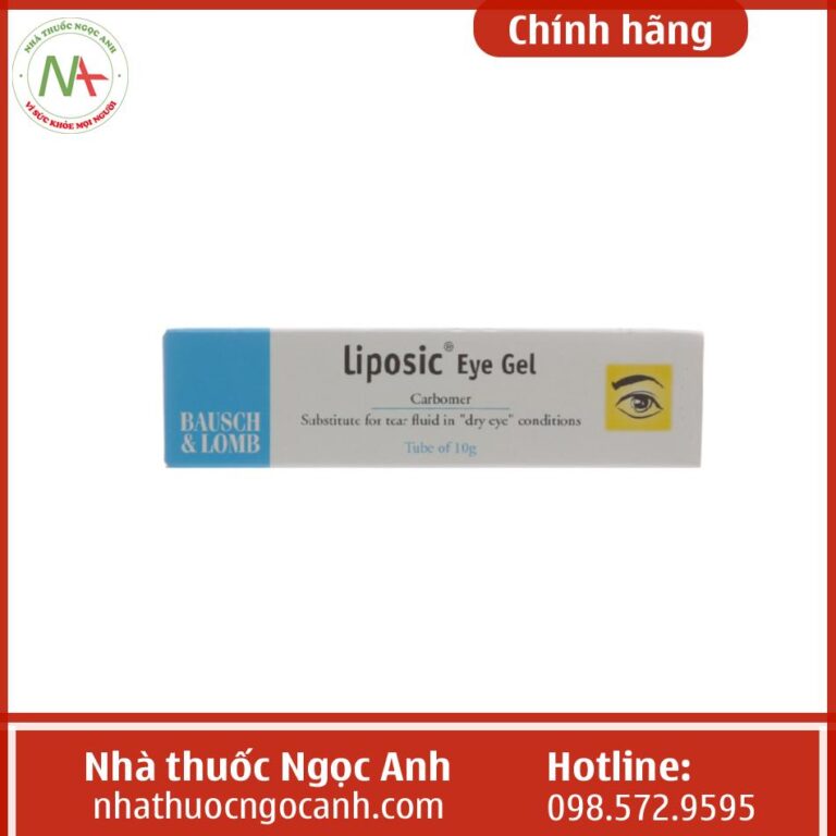 Thuốc Liposic Eye Gel: Công dụng, liều dùng, giá bao nhiêu?