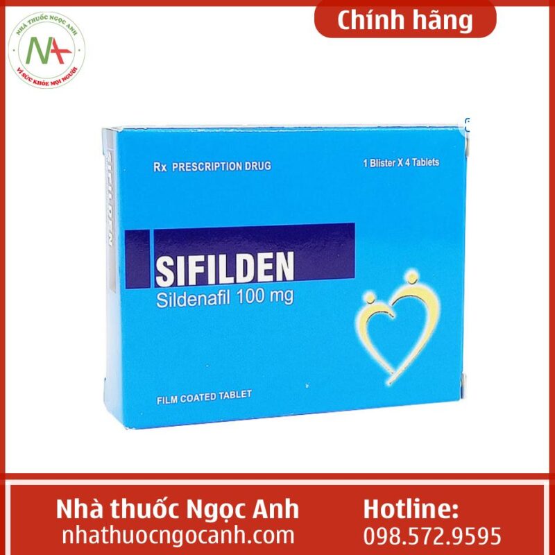 Thuốc Sifilden 100mg: Công dụng, liều dùng, giá bao nhiêu?