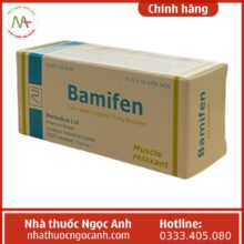 Thuốc Bamifen 10mg là thuốc gì, trị gì, giá bao nhiêu, mua ở đâu?