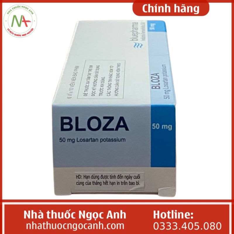 Thuốc Bloza 50mg là thuốc gì, tác dụng gì, giá bao nhiêu, mua ở đâu
