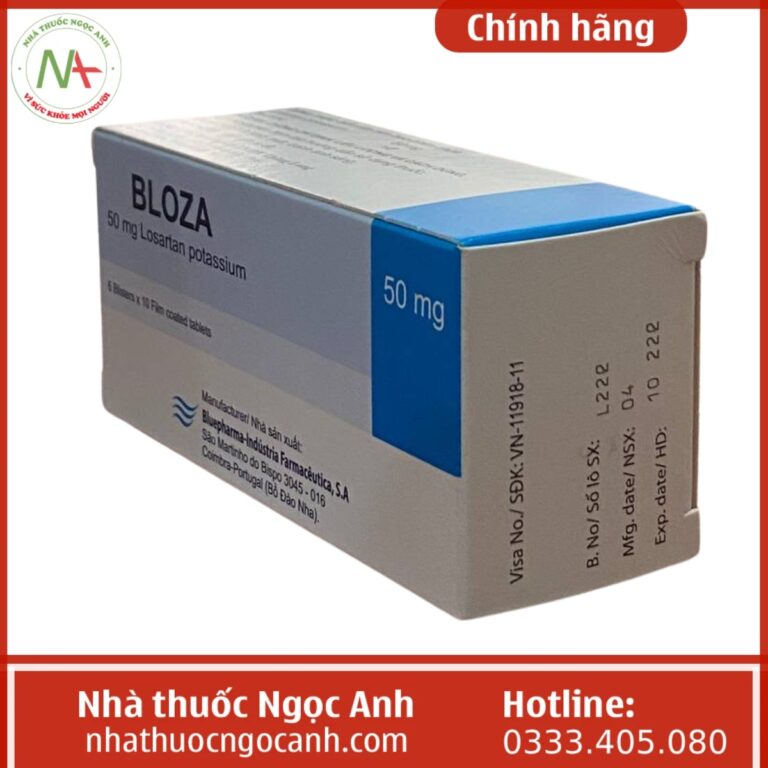 Thuốc Bloza 50mg là thuốc gì, tác dụng gì, giá bao nhiêu, mua ở đâu