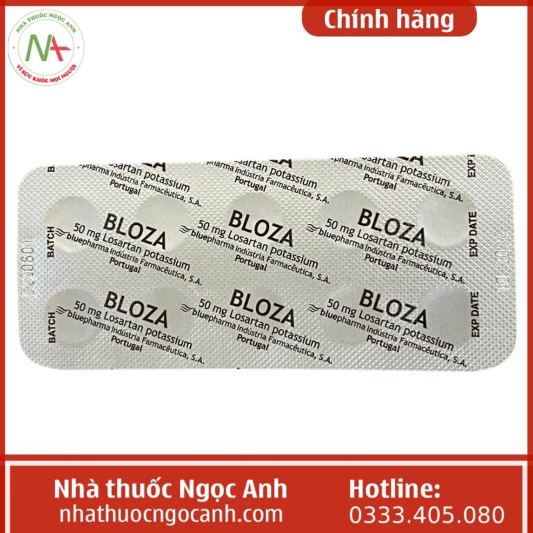 Thuốc Bloza 50mg là thuốc gì, tác dụng gì, giá bao nhiêu, mua ở đâu