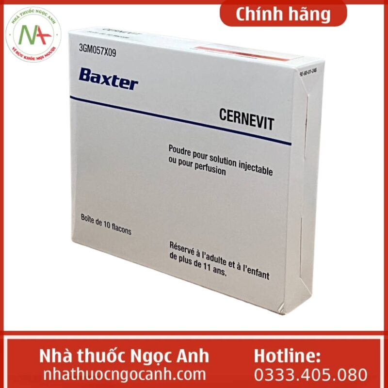 Thuốc Cernevit là thuốc gì, cách dùng, giá bao nhiêu, mua ở đâu?