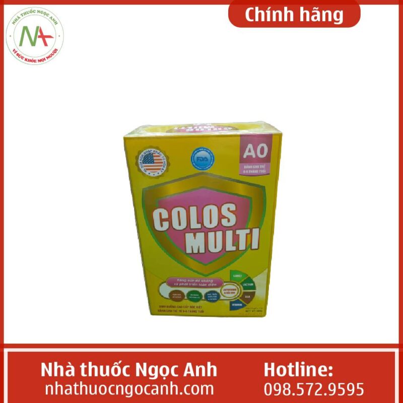 Sữa non Colos Multi A0 có tốt không? Mấy tuổi dùng được?
