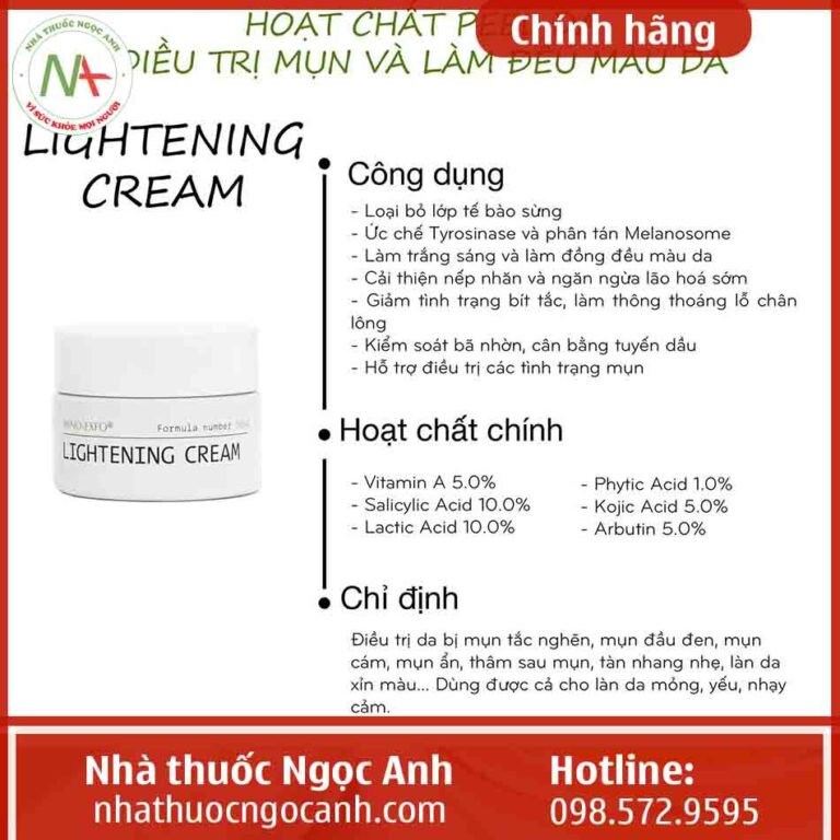 Peel INNO-EXFO Lightening 15g cách sử dụng, giá bao nhiêu, mua ở đâu
