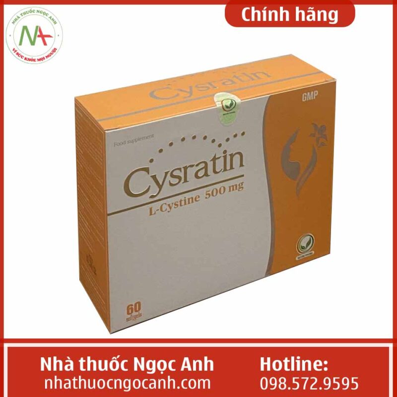 Thuốc Cysratin L-cystine có tác dụng gì, giá bao nhiêu, mua ở đâu