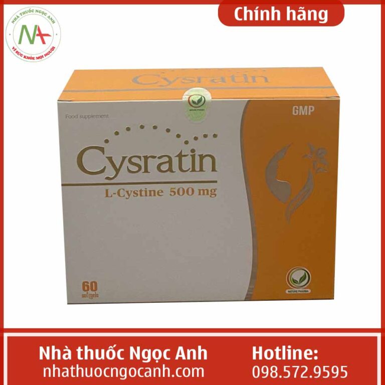 Thuốc Cysratin L-cystine có tác dụng gì, giá bao nhiêu, mua ở đâu