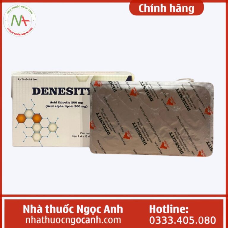Thuốc Denesity 200mg có tác dụng gì, giá bao nhiêu, mua ở đâu?
