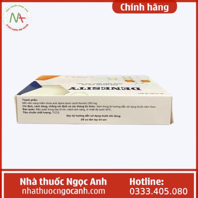 Thuốc Denesity 200mg có tác dụng gì, giá bao nhiêu, mua ở đâu?