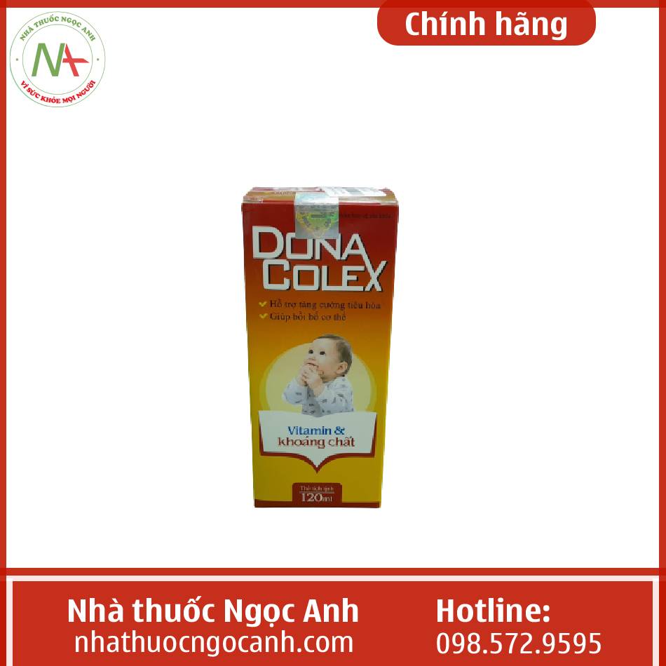 Donacolex công dụng, cách dùng, ưu nhược điểm