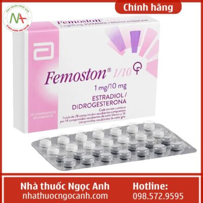 Thuốc Femoston 1/10 có tác dụng gì, giá bao nhiêu, mua ở đâu?