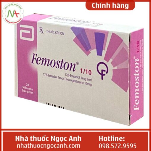 Thuốc Femoston 1/10 có tác dụng gì, giá bao nhiêu, mua ở đâu?