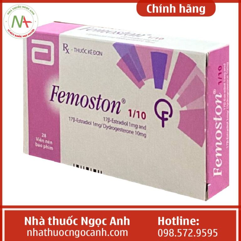 Thuốc Femoston 1/10 có tác dụng gì, giá bao nhiêu, mua ở đâu?