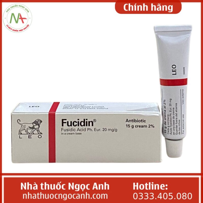 Thuốc Fucidin Cream 15g có tác dụng gì, giá bao nhiêu, mua ở đâu