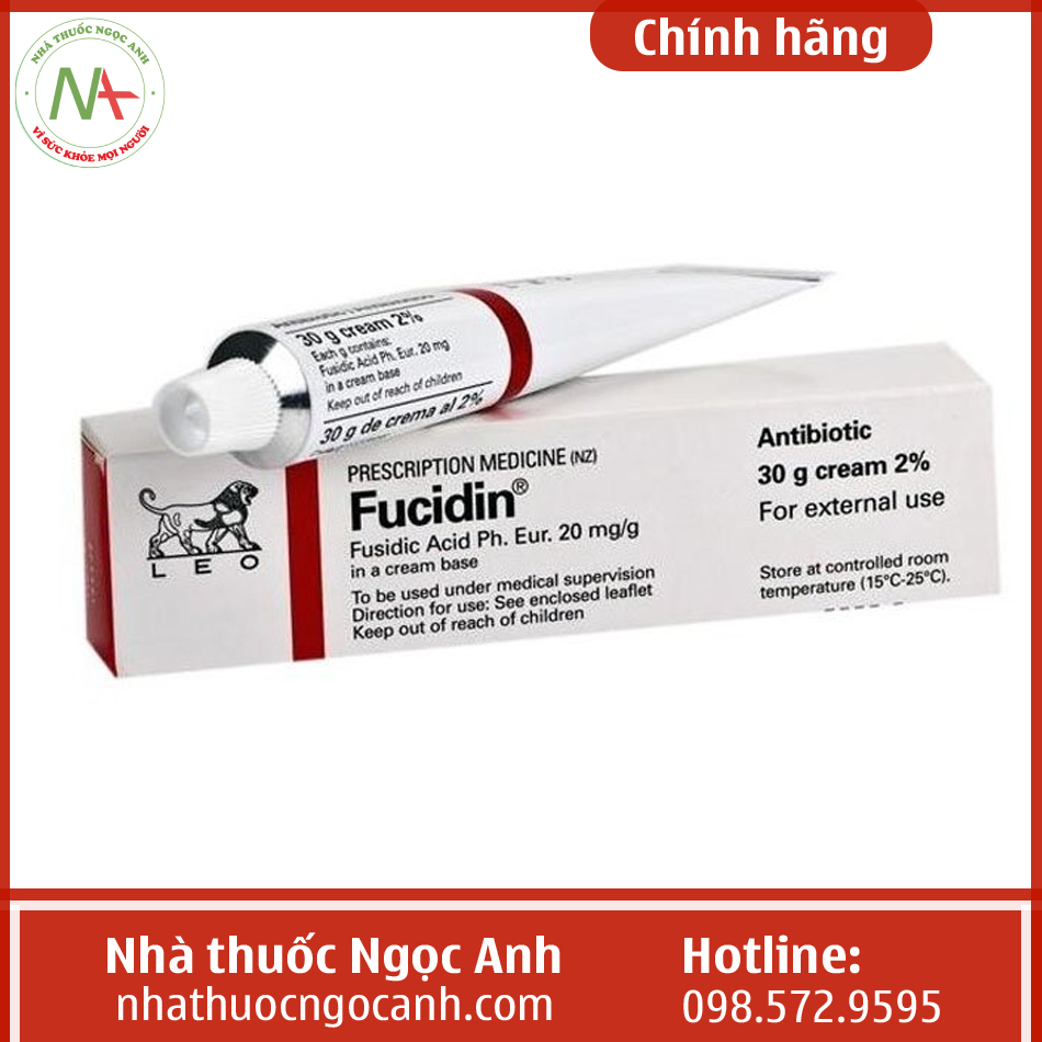 Thuốc Fucidin có tác dụng gì? Lưu ý khi sử dụng và bảo quản
