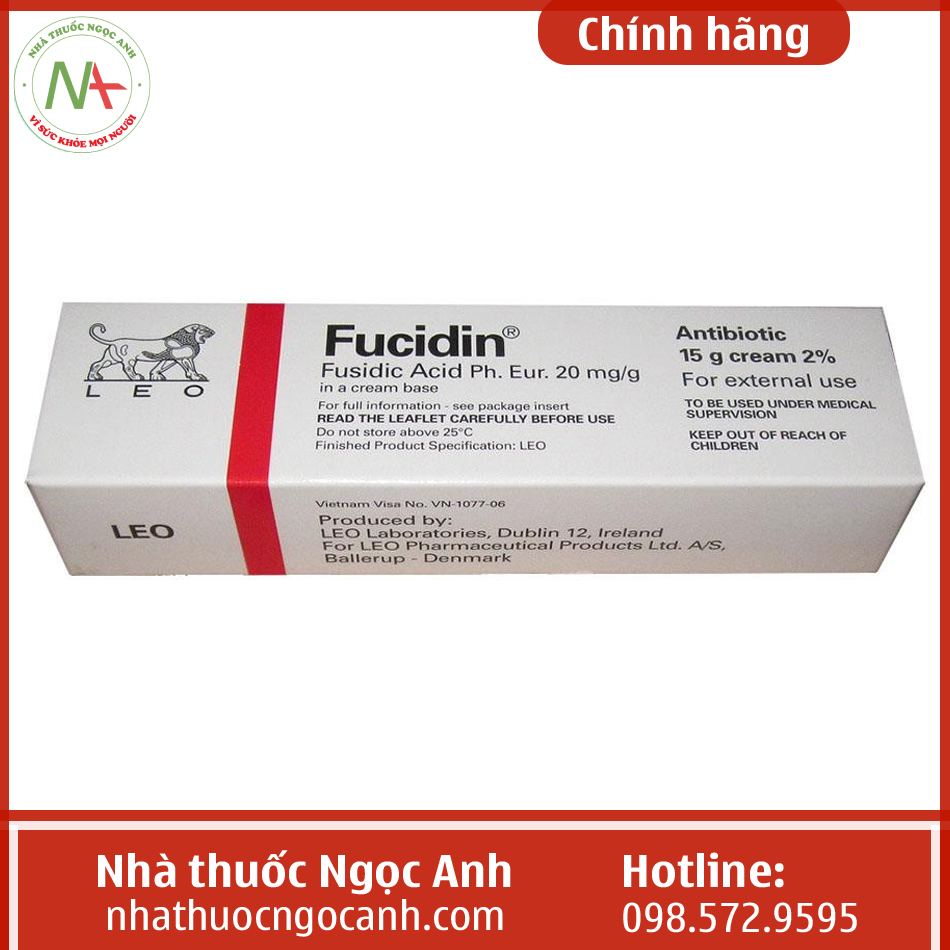 Thuốc Fucidin có tác dụng gì? Lưu ý khi sử dụng và bảo quản