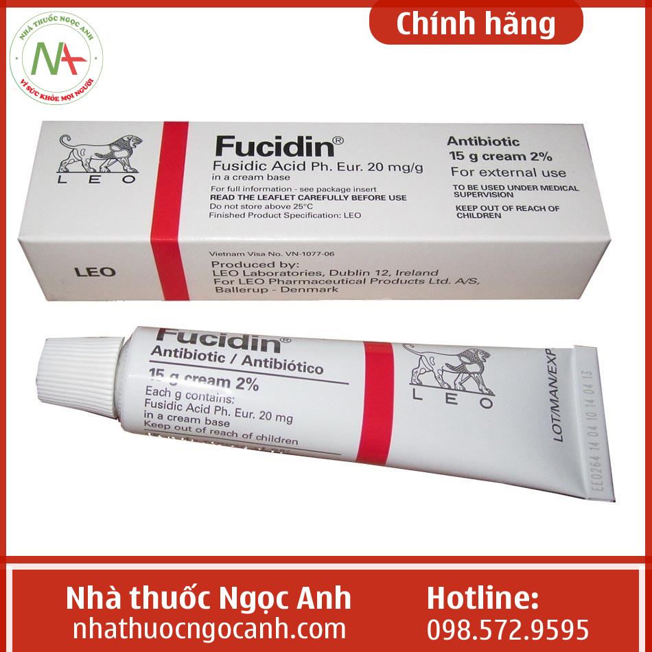 Thuốc Fucidin có tác dụng gì? Lưu ý khi sử dụng và bảo quản