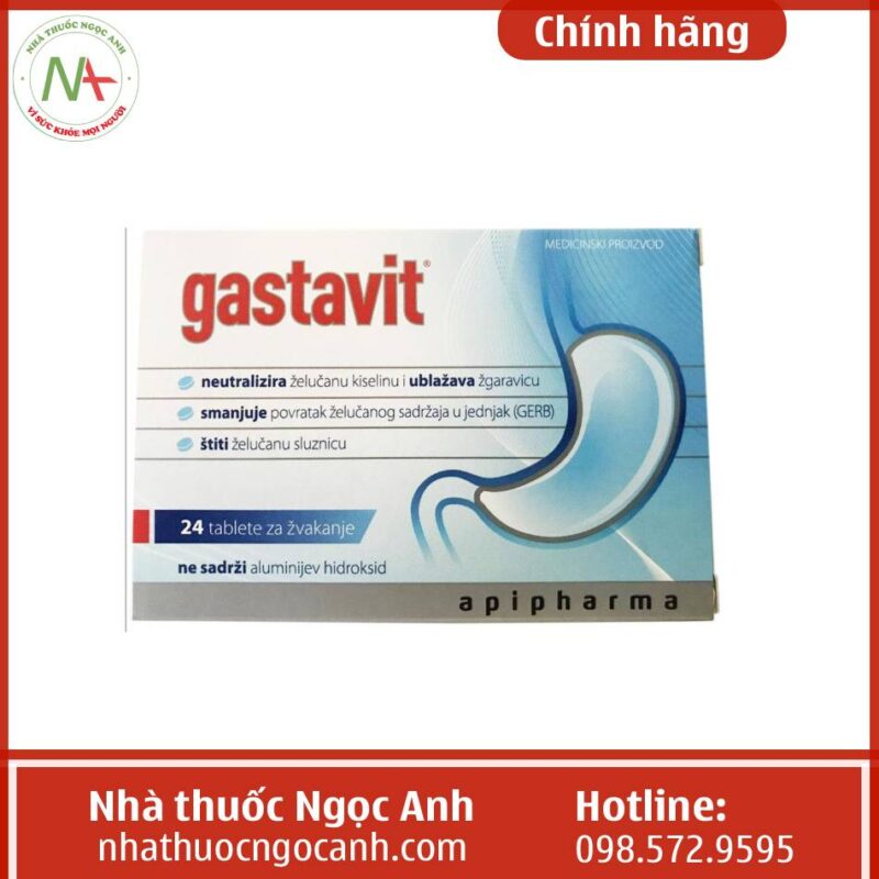 Thuốc Gastavit cách dùng, công dụng, giá bao nhiêu