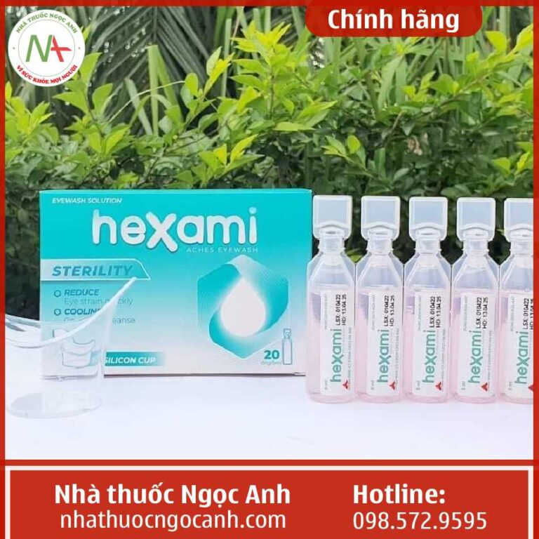 Dung dịch rửa mắt Hexami Aches Eyewash giá bao nhiêu, mua ở đâu