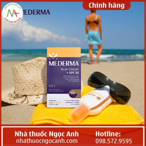 Kem trị sẹo Mederma® Scar Cream Plus SPF 30 giá bao nhiêu, mua ở đâu