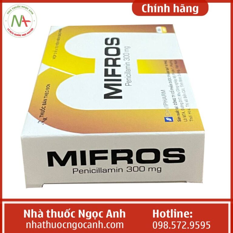 Thuốc Mifros 300mg là thuốc gì, tác dụng gì, giá bao nhiêu, mua ở đâu