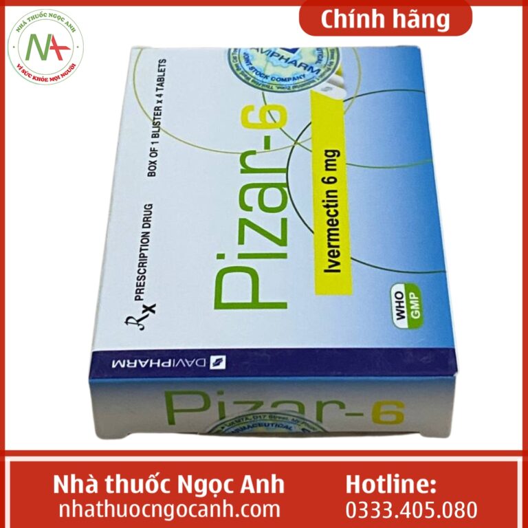 Thuốc Pizar-6 liều dùng, uống như thế nào, giá bao nhiêu, mua ở đâu?