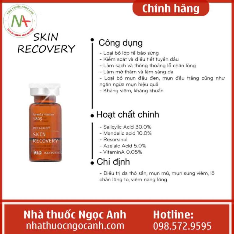 Peel Skin recovery Inno cách sử dụng, giá bao nhiêu, mua ở đâu?