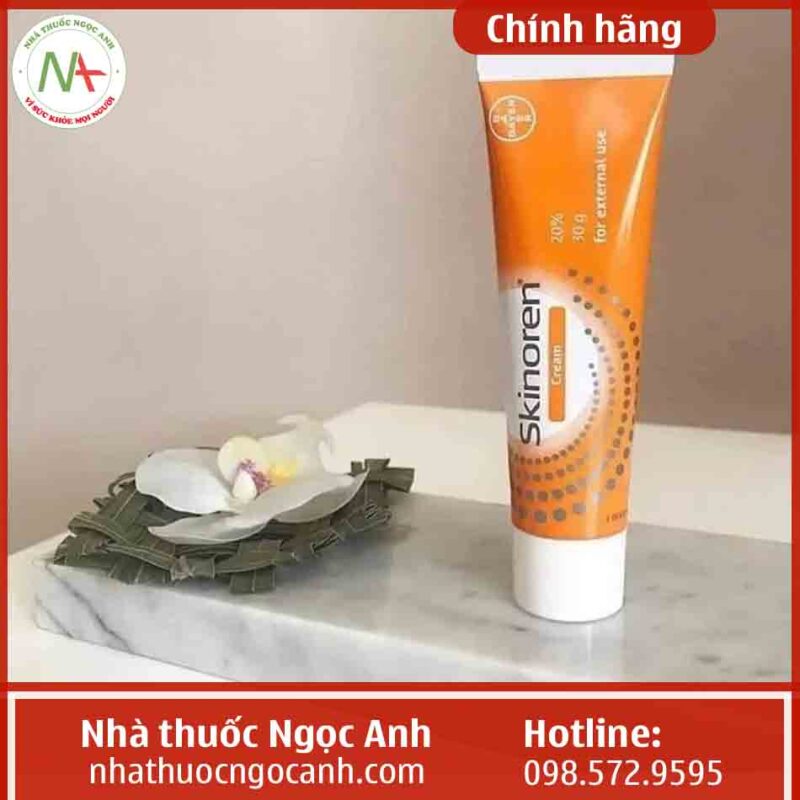 Skinoren Cream có đẩy mụn không, giá bao nhiêu, mua ở đâu chính hãng?