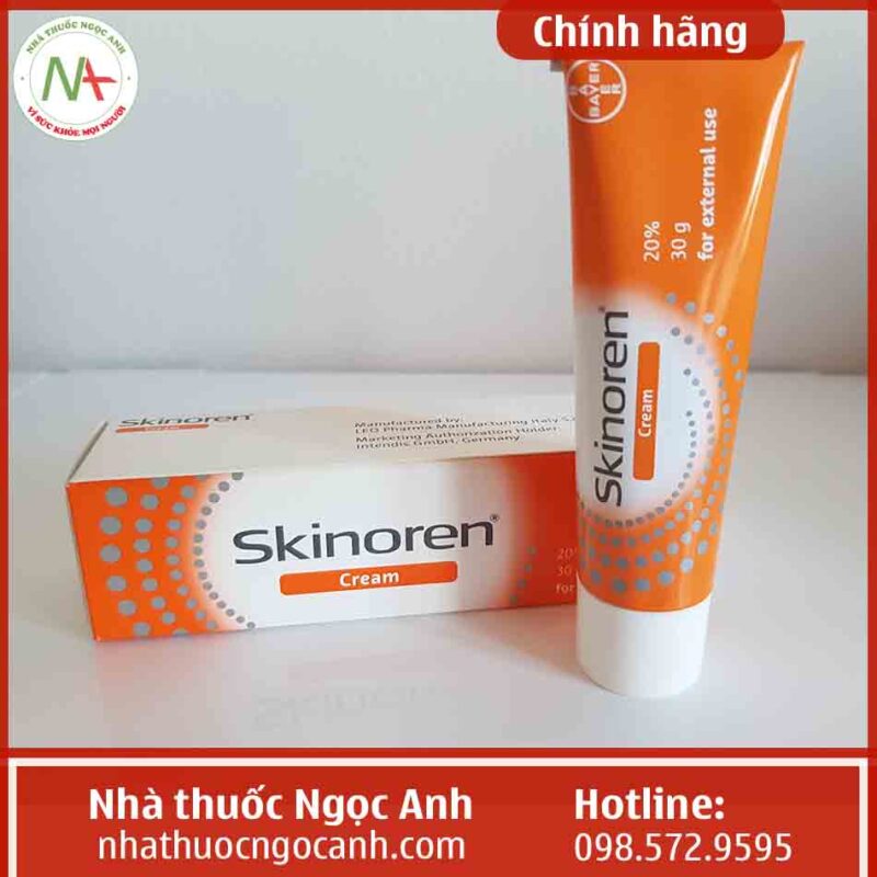 Skinoren Cream có đẩy mụn không, giá bao nhiêu, mua ở đâu chính hãng?