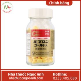 Thuốc cảm của Nhật Taisho Pabron Gold 210 viên giá bao nhiêu, mua ở đâu