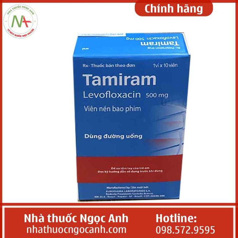 Thuốc Tamiram 500mg có tác dụng gì, giá bao nhiêu, mua ở đâu?
