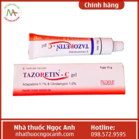 [CHÍNH HÃNG] Thuốc trị mụn Azaroin gel 15g mua ở đâu?